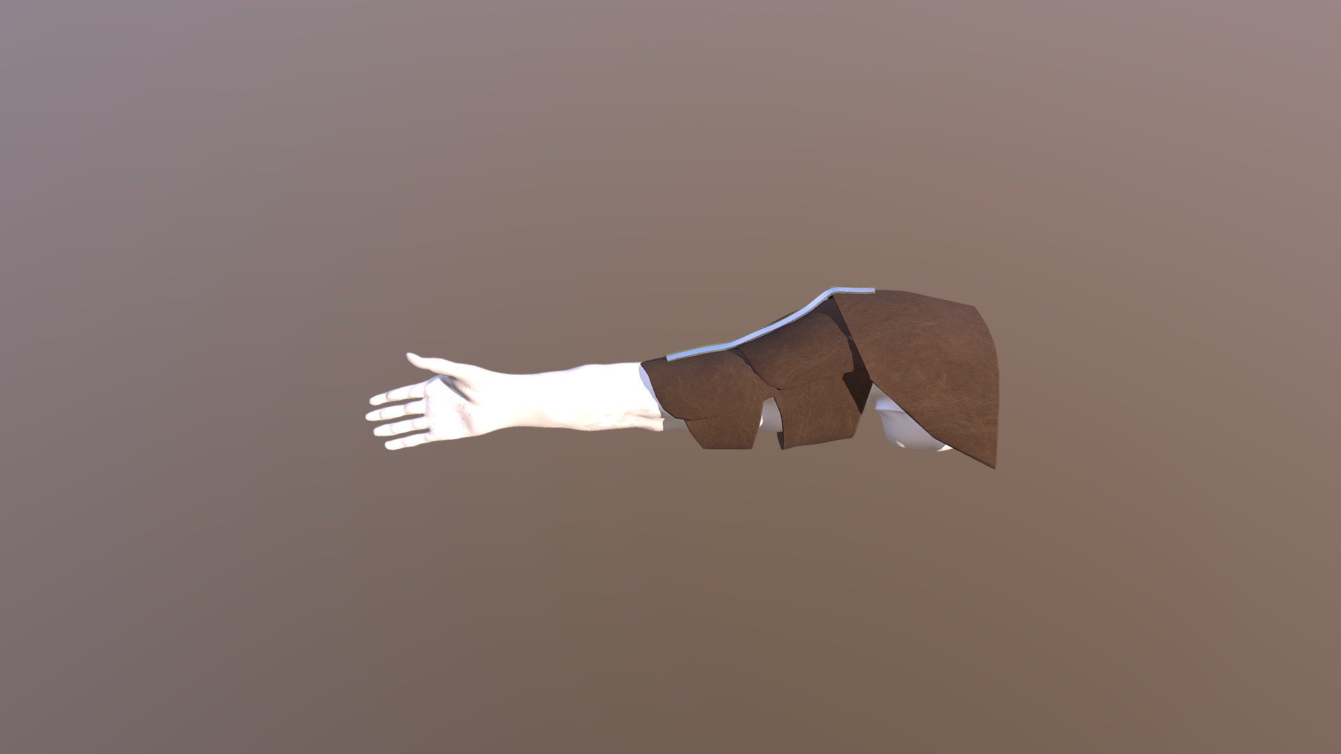 Arm Pauldron - 3D model by Pelu_key [2483341] - Sketchfab