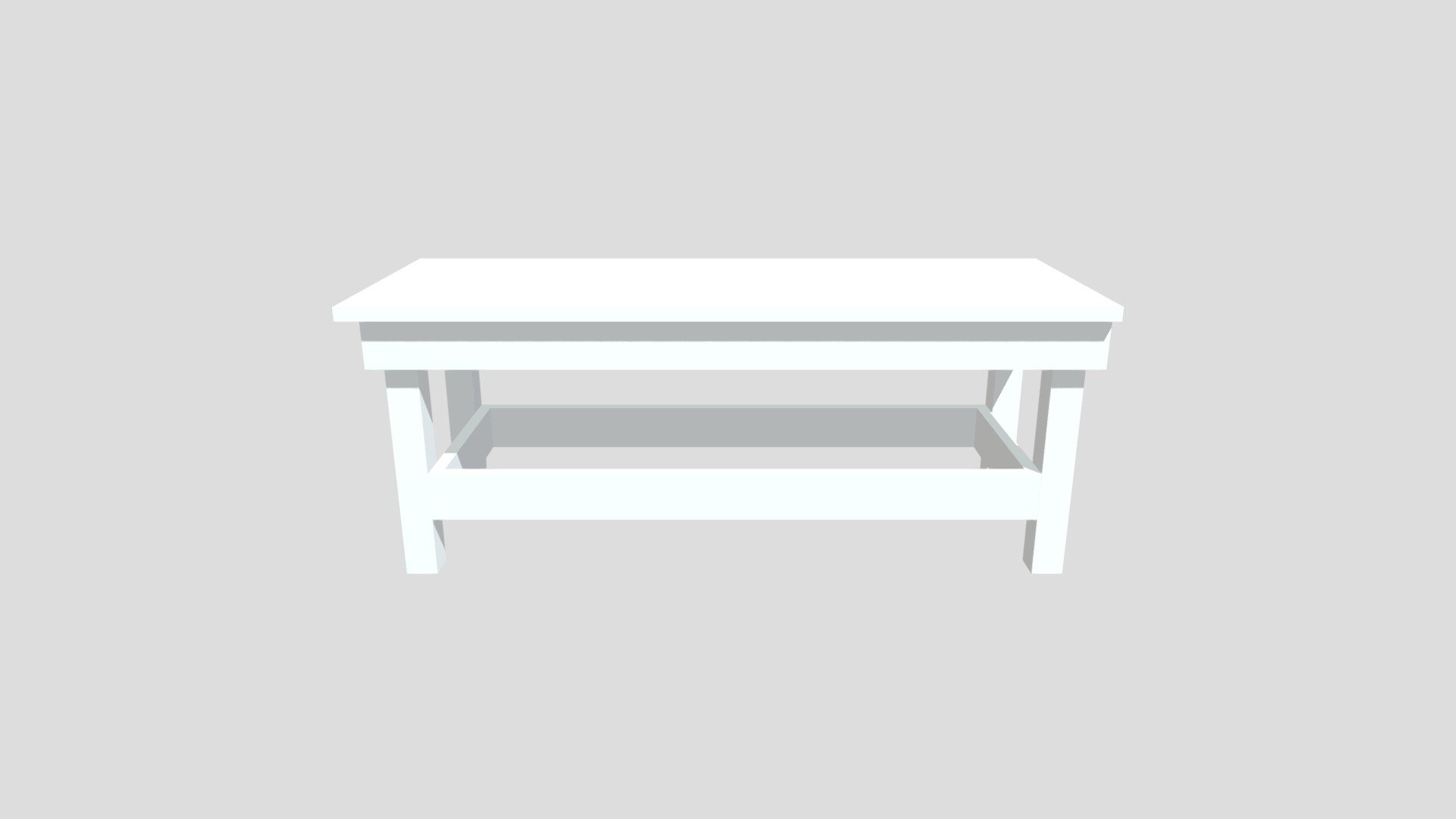 slab-door-workbench-v1 - 3D model by dlsilverman [2485a25] - Sketchfab