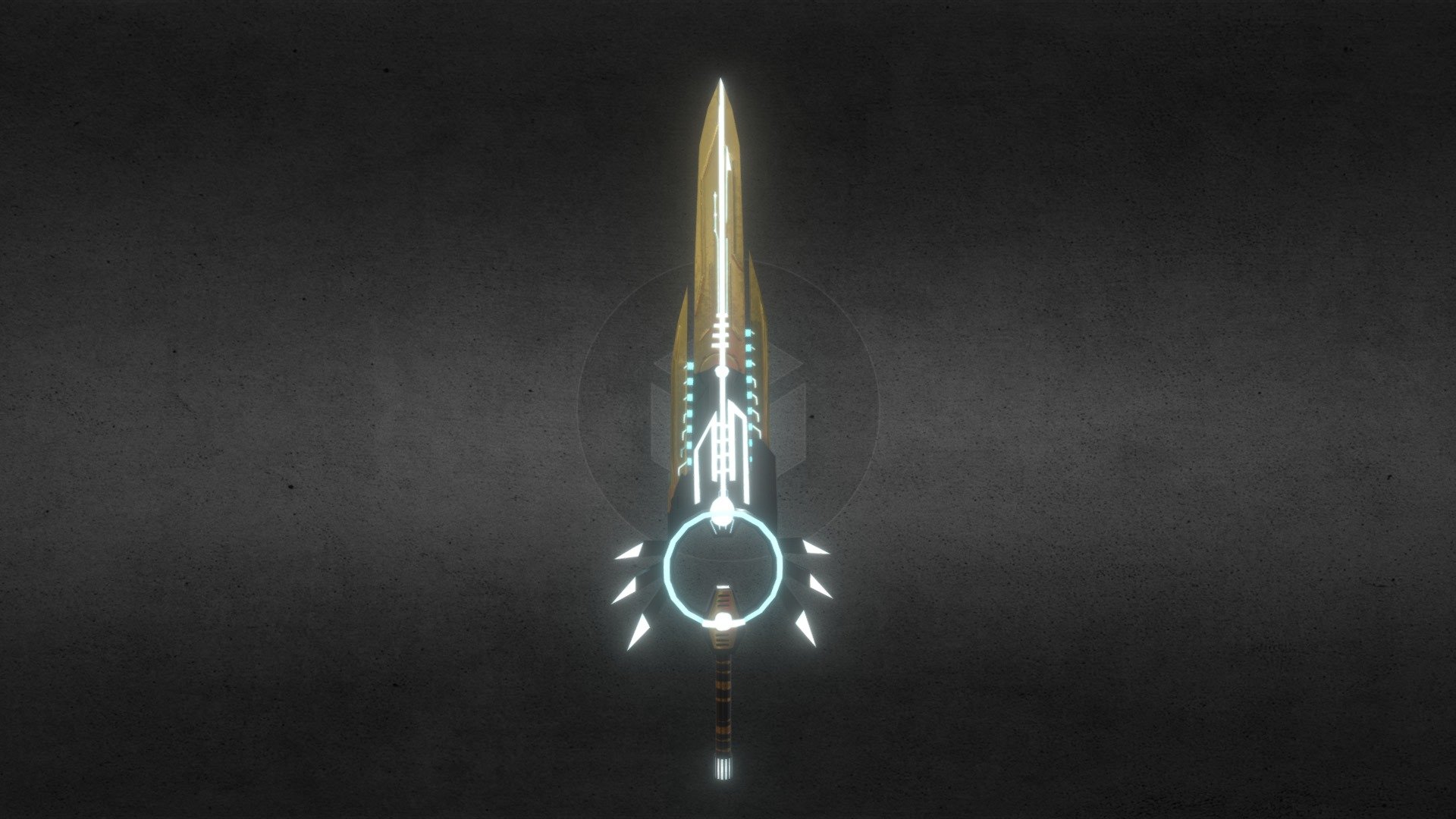 Futuristic Sword - 3D model by t.flores [24879e3] - Sketchfab
