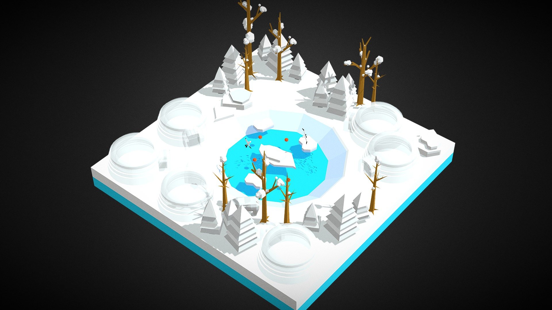 Ice And Snow - Download Free 3D model by 3d.xyz (@webuild) [2488500 ...