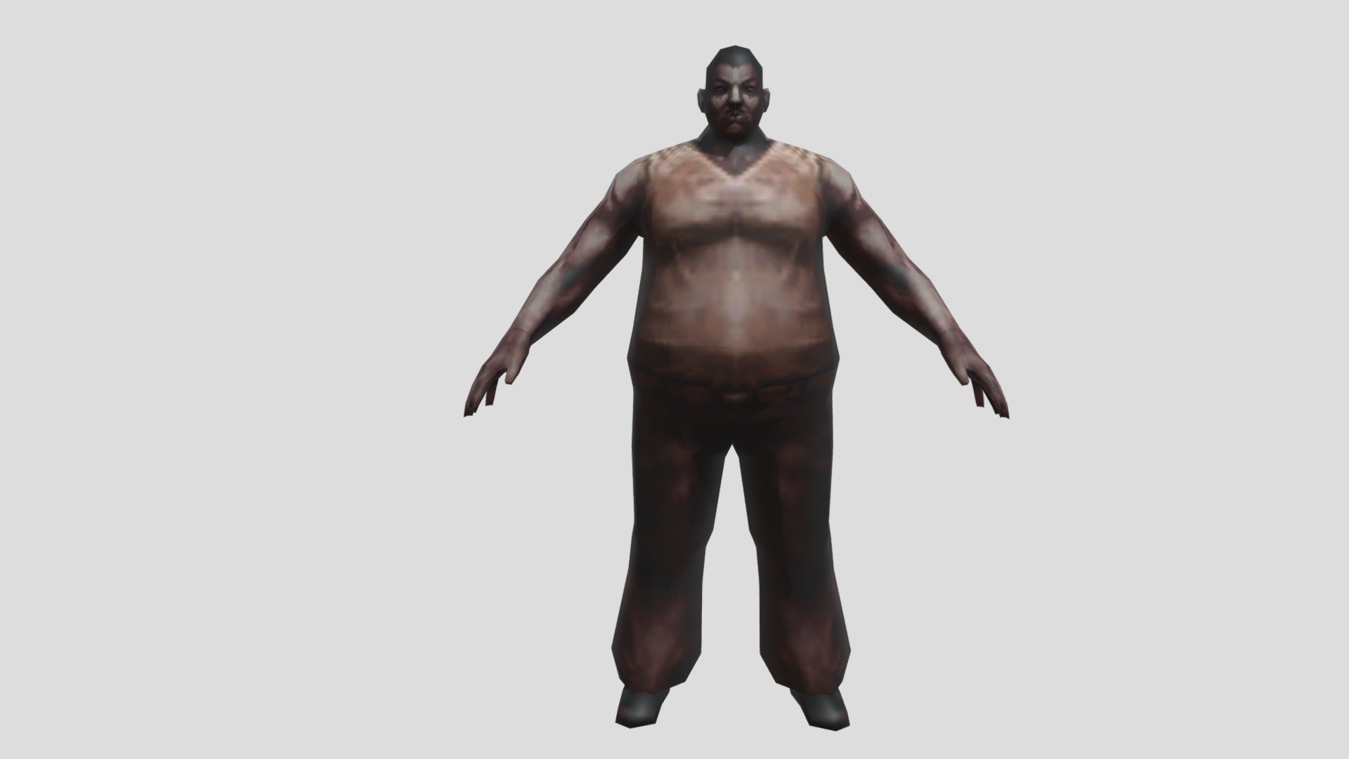 Dead frontier Male Zombie Fat2 - Download Free 3D model by ...
