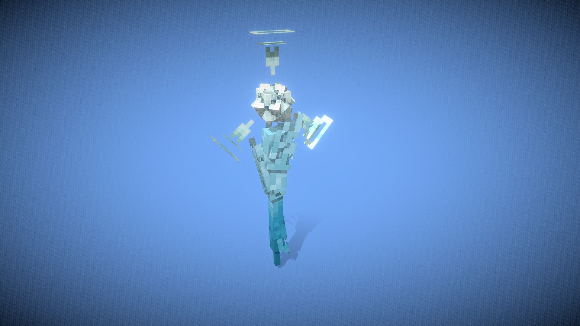 Ice Magic Staff - 3D model by Nero (@NIneroIN) [2488ed1] - Sketchfab