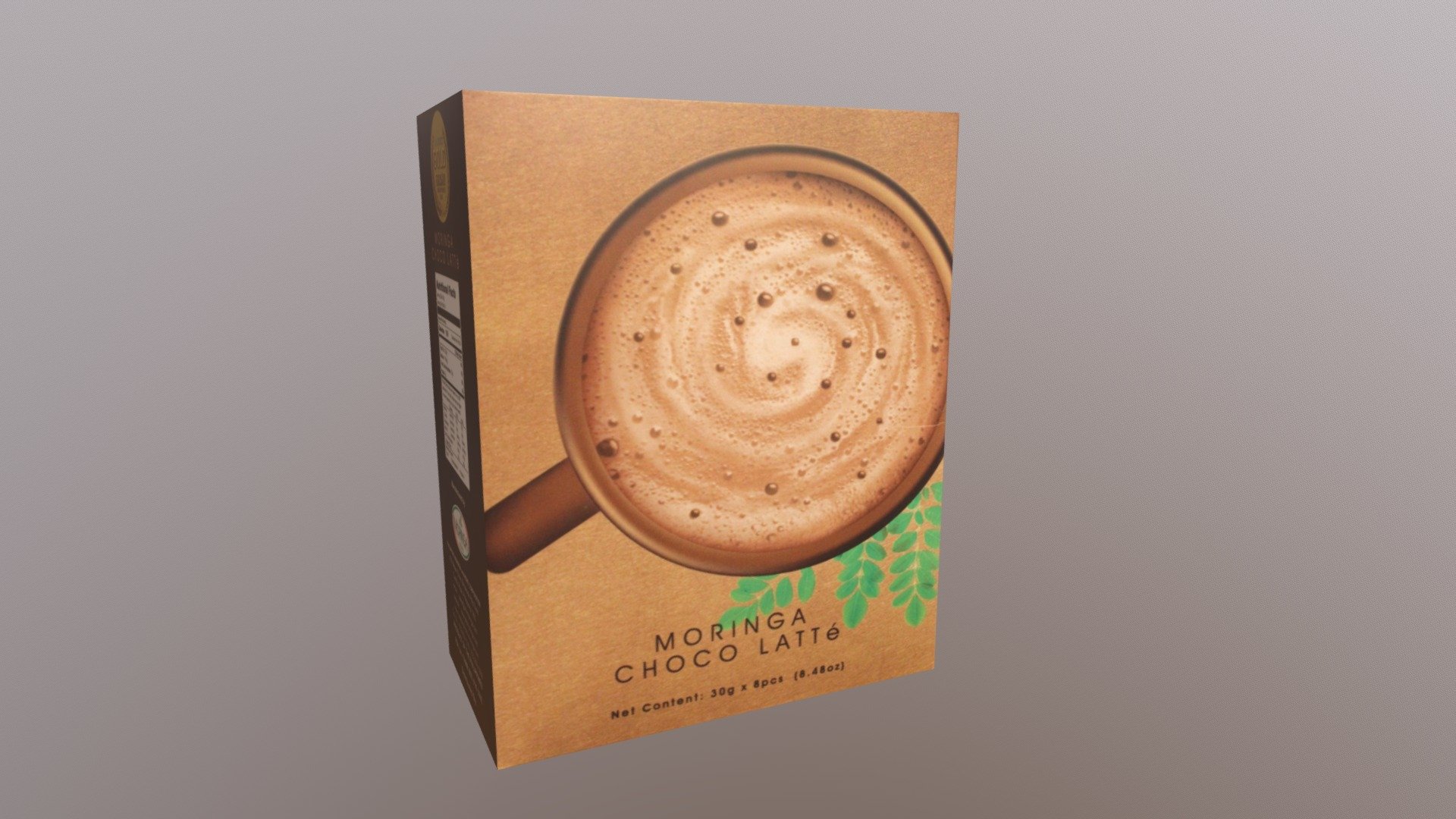 Moringa & More Choco Latte - 3D model by Jerry Espinocilla (@PiggyCat ...