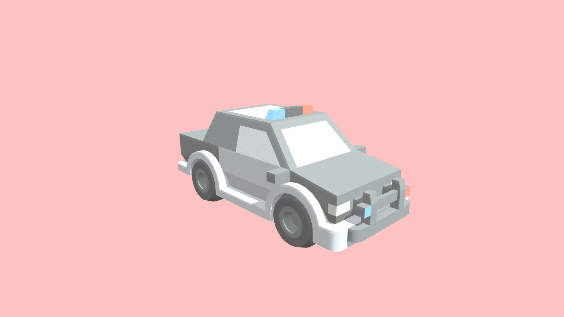 Low Poly police car - Download Free 3D model by lev_229 [2489e12 ...