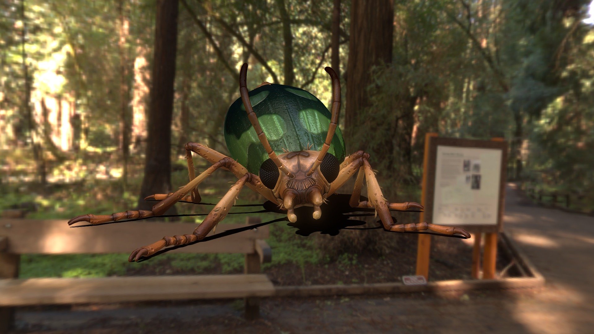 Bombardier Beetle - Download Free 3D model by SpiderBight [ArachnoBoy ...