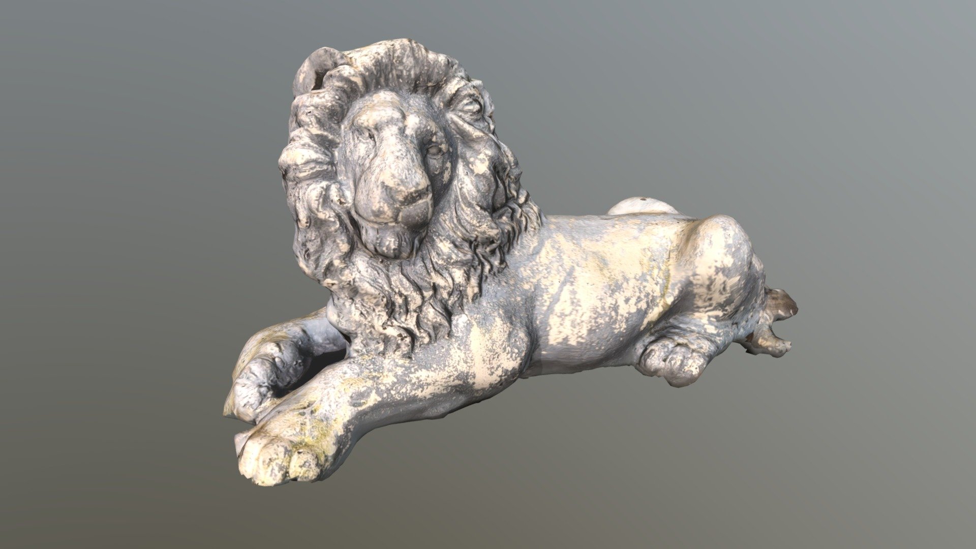 Lion Statue - 3D model by farialemos [248c51f] - Sketchfab