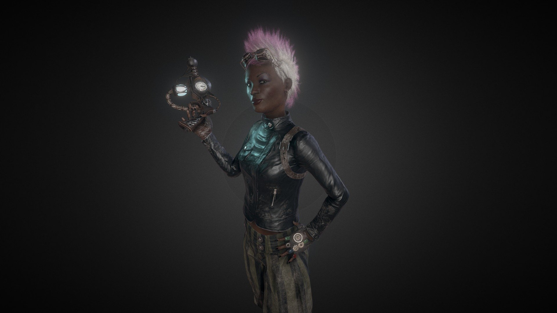 Steampunk MIku - 3D model by vbo7o (@viktorbotto) [248c557] - Sketchfab