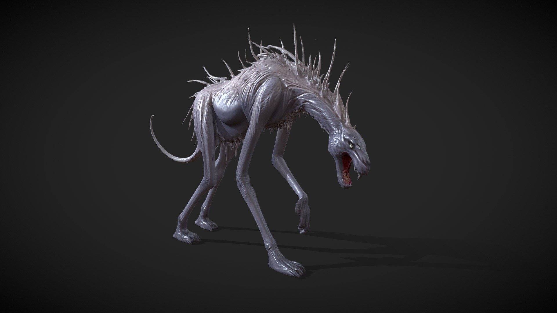 Creature "White Walker" - Download Free 3D model by tekovsky [248e4f8 ...