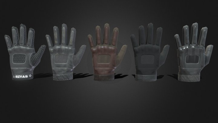 Gloves 3D models - Sketchfab