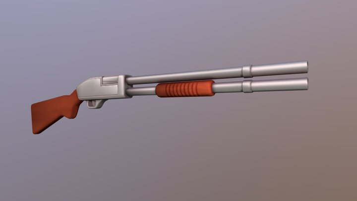 Shotguns 3D models - Sketchfab