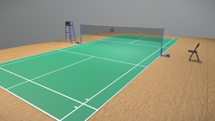 Badminton 3D models - Sketchfab