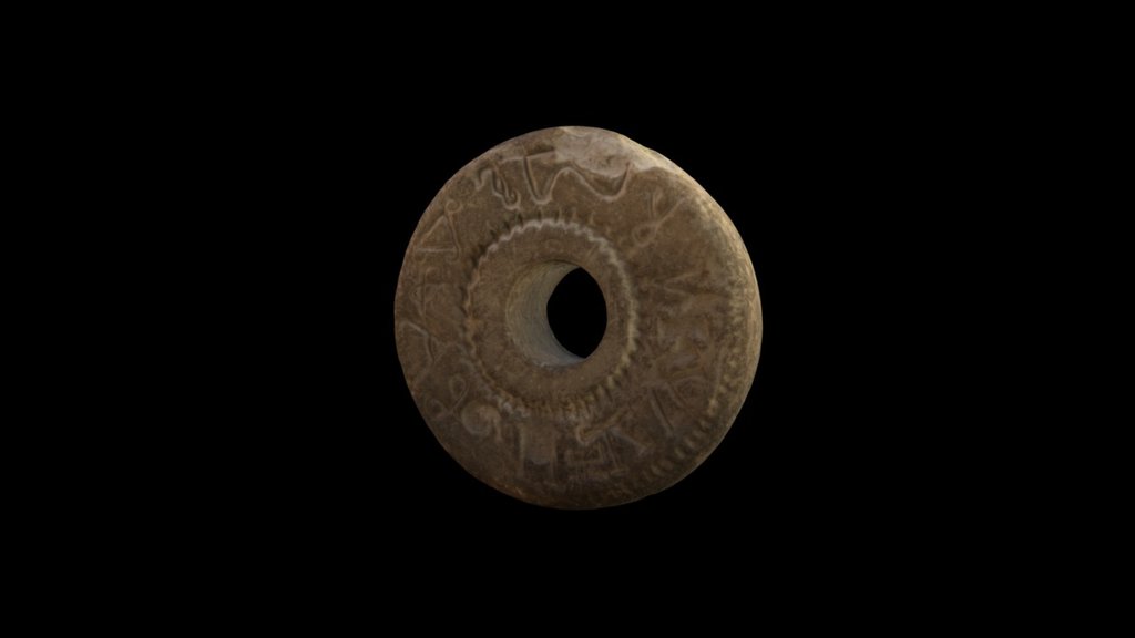 Stone disc from Rattama, Estonia / Rattama ketas - 3D model by ...