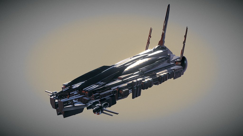 Shuttle concept - 3D model by janrozanski [2496bfa] - Sketchfab