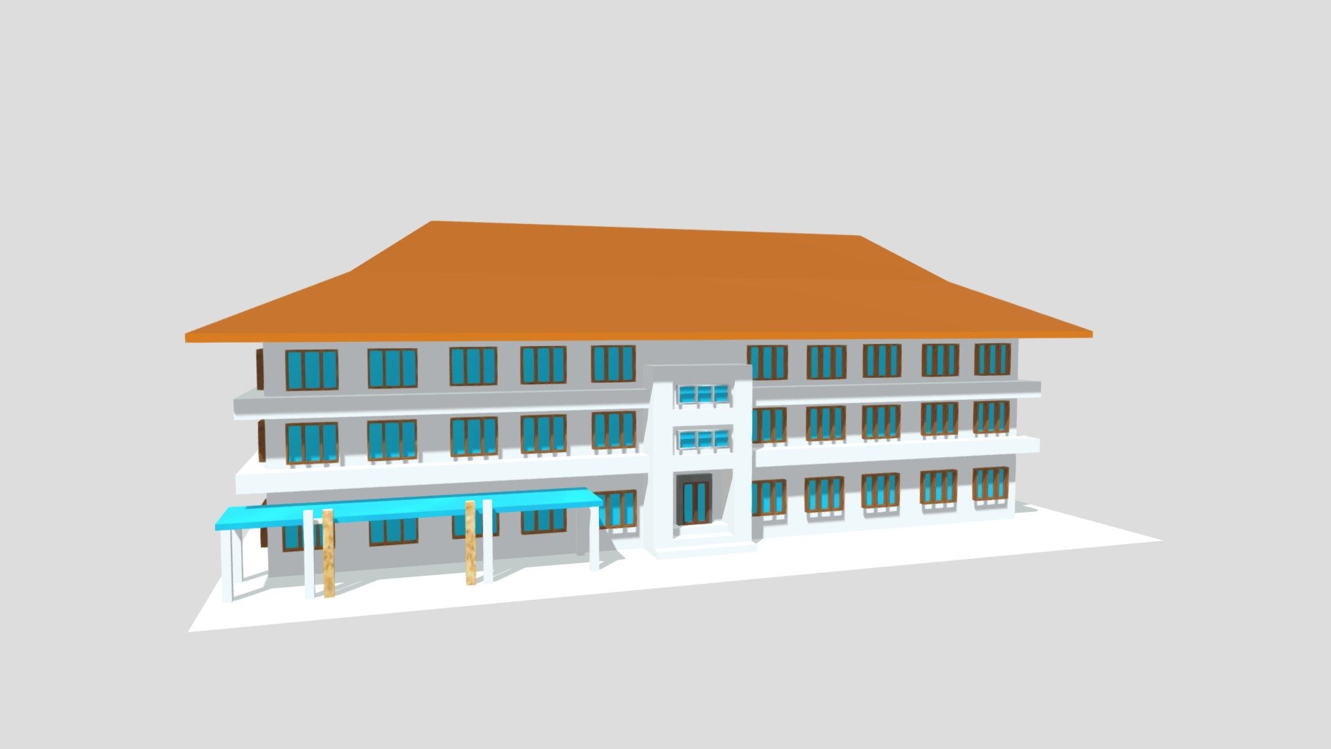 Hukum Gedung 2 - Download Free 3D model by hani.nikmah (@hani ...