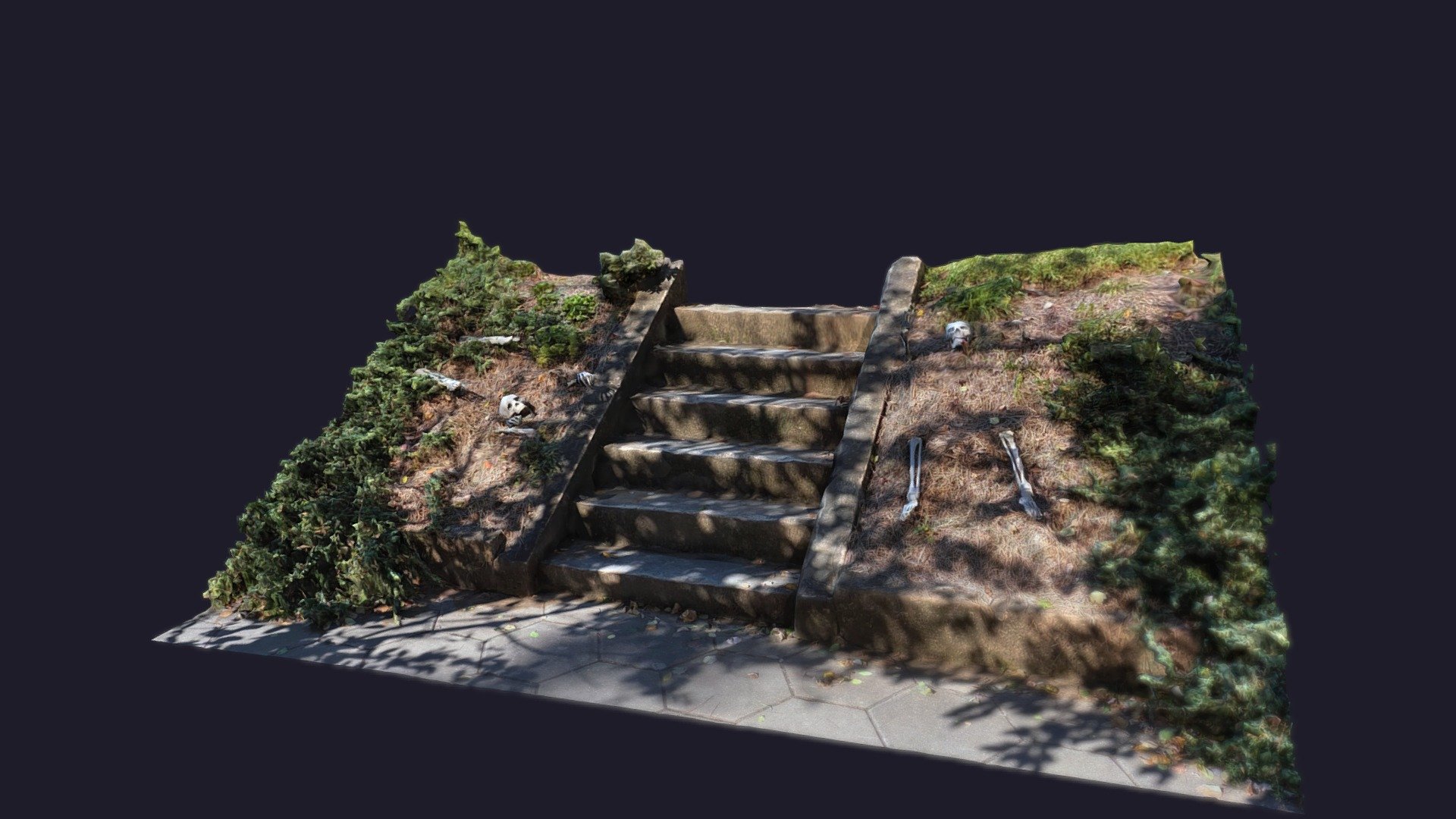 stairs - 3D model by alek.vdvelde [2499f25] - Sketchfab