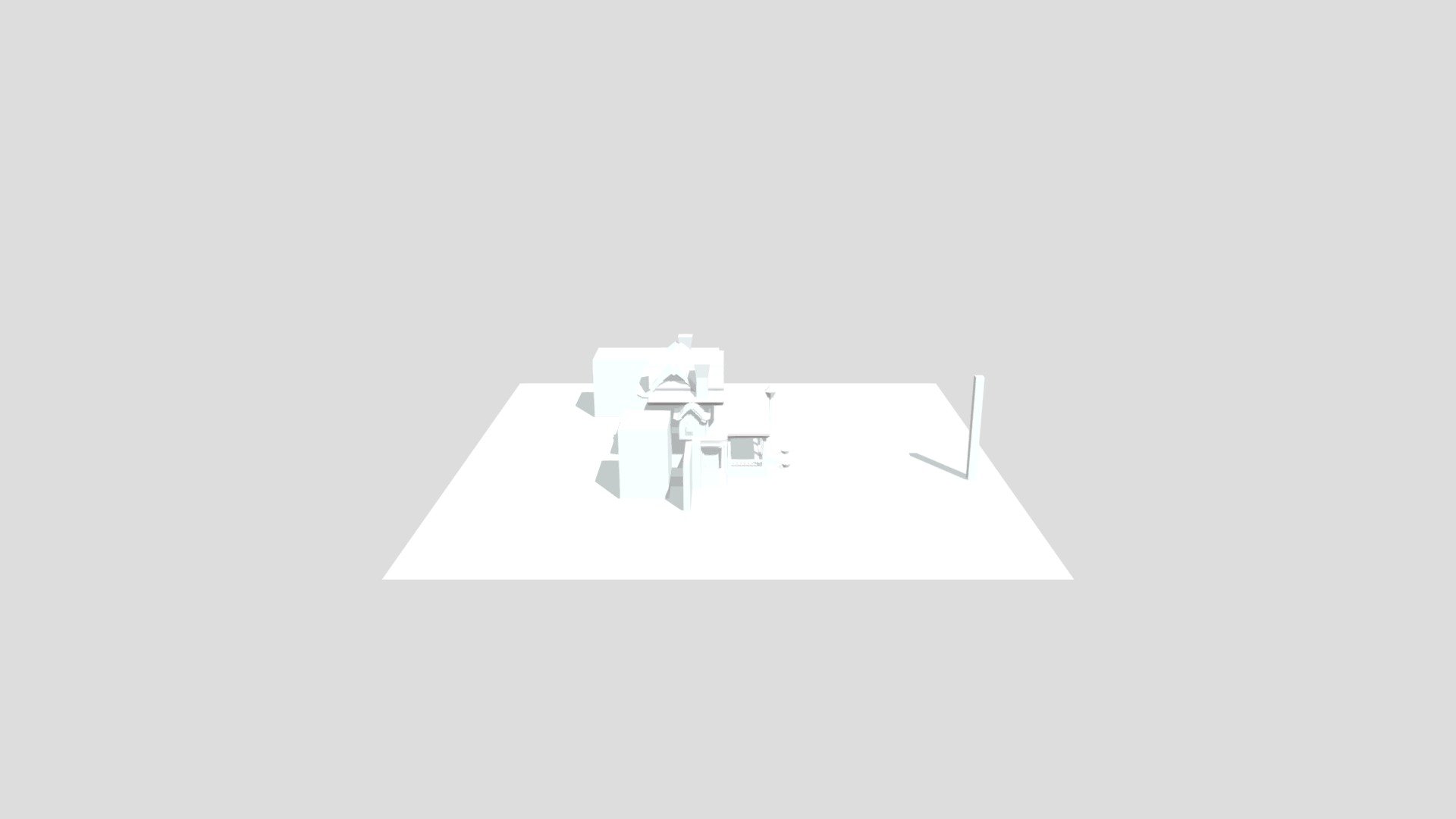 Disney house - 3D model by dangraysi437 [249b34d] - Sketchfab