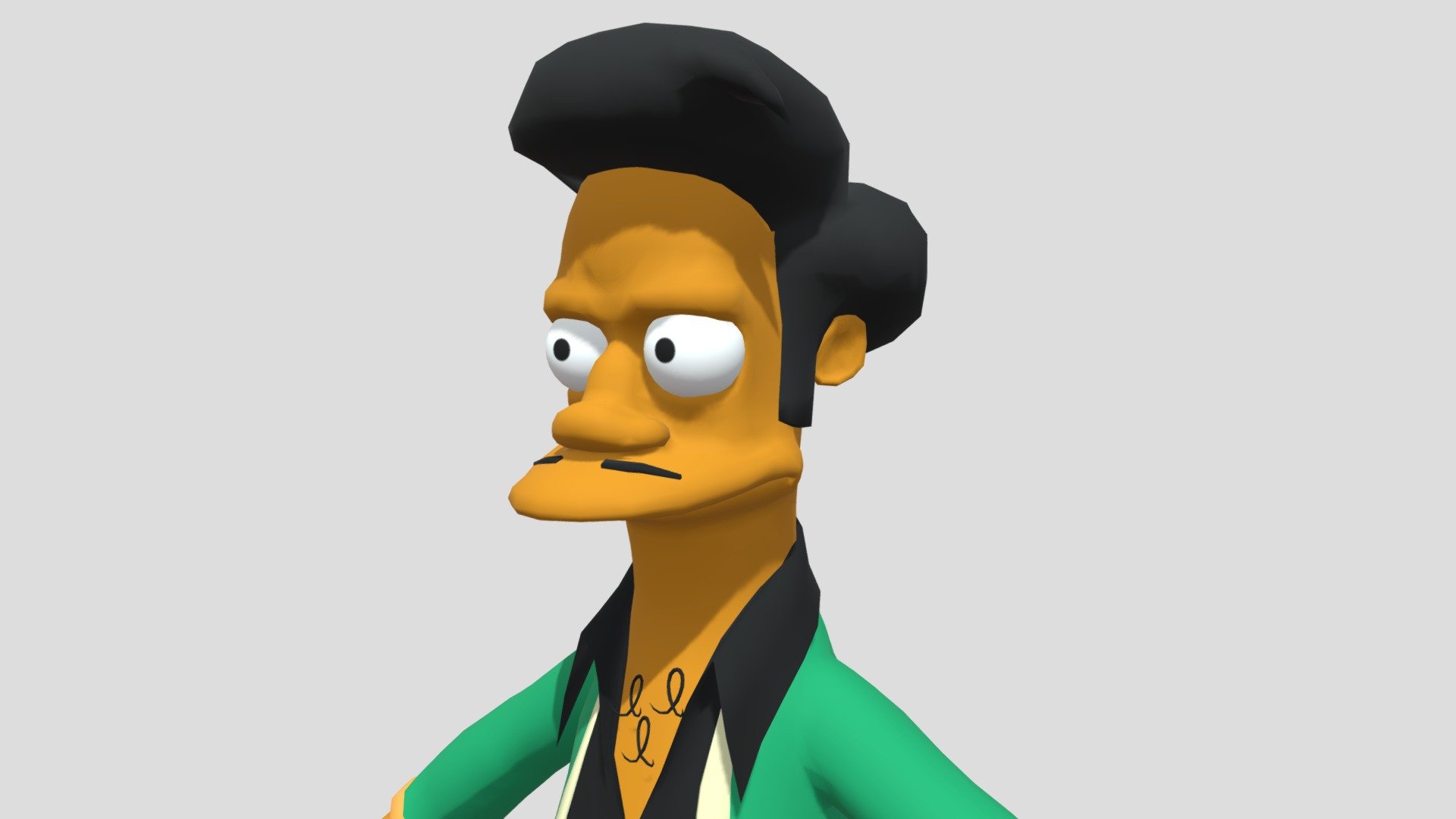Apu FMV Model - The Simpsons: Hit & Run - Download Free 3D model by DB ...