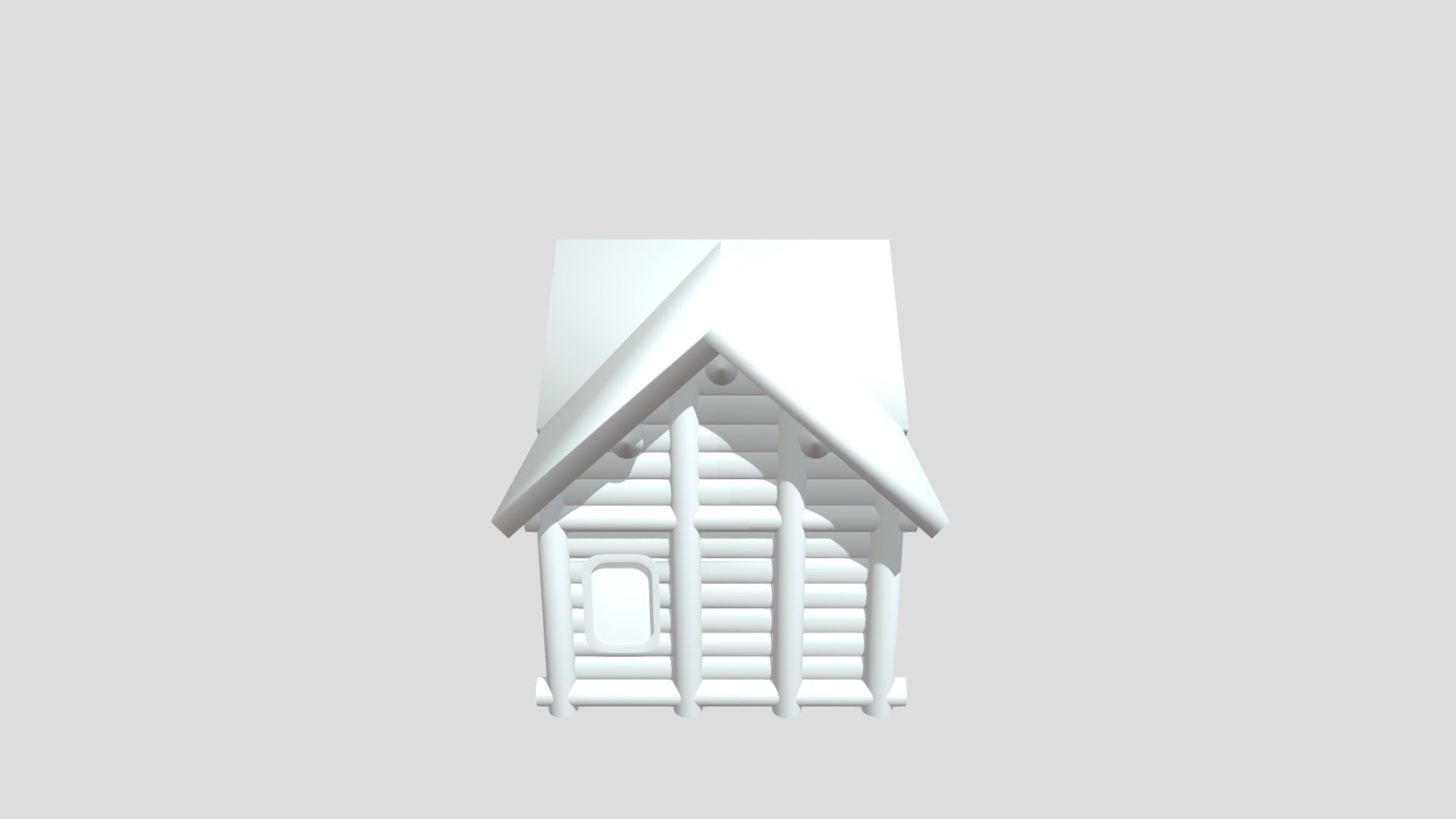 Log Cabin For My Gorilla tag fan game - 3D model by H4RNS (@Col4in ...