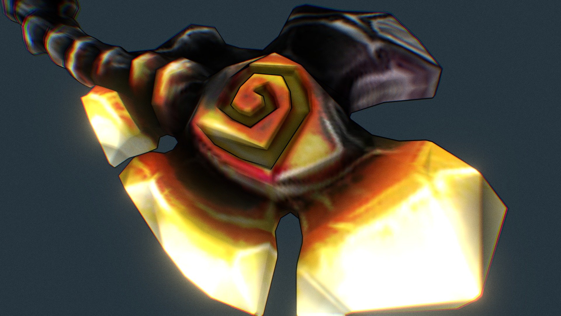 GameArt - Magician Axe - 3D model by Berchello [249c350] - Sketchfab
