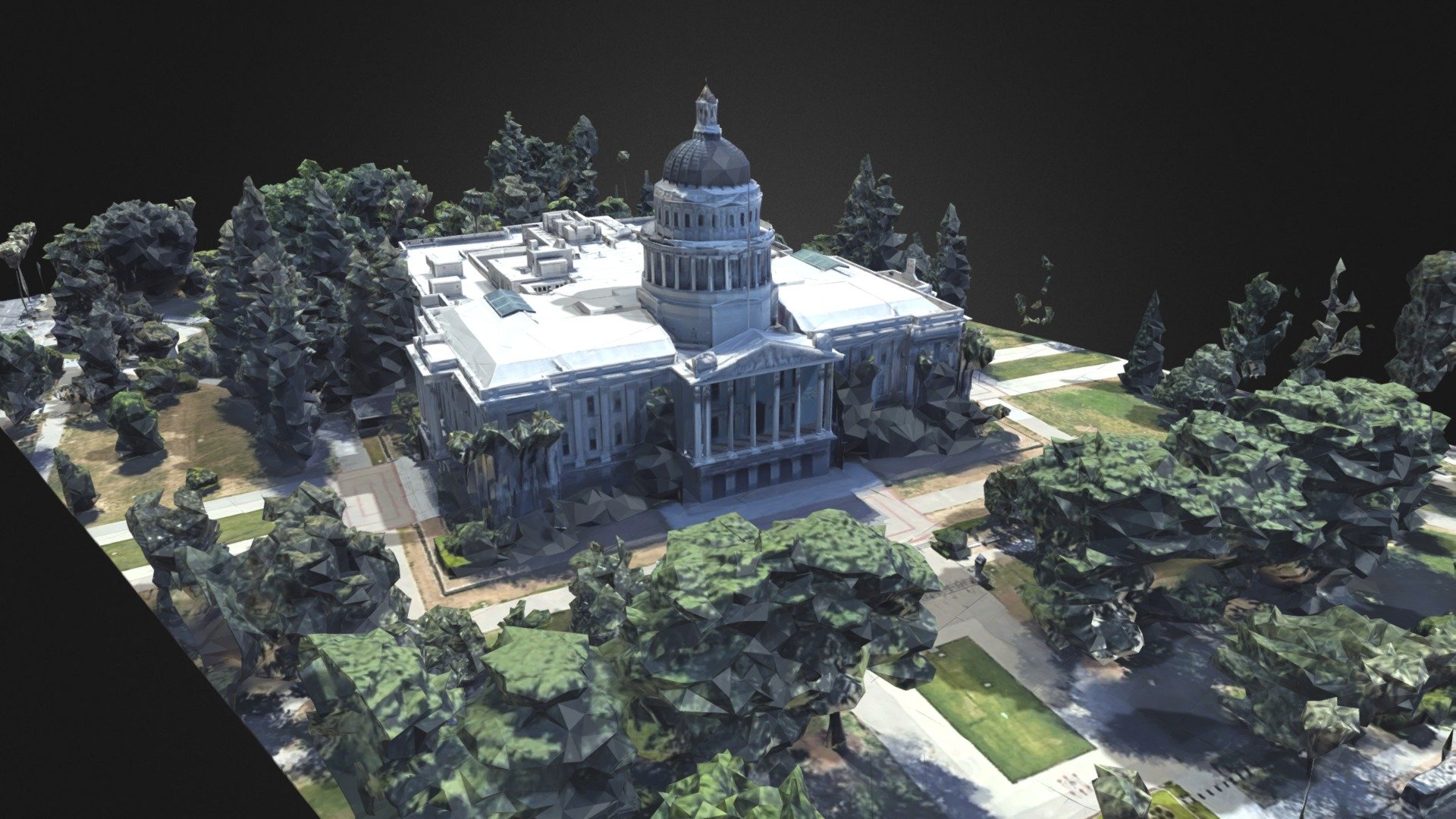 California State Capitol Museum - 3D model by mohamedhussien [249c6f9 ...