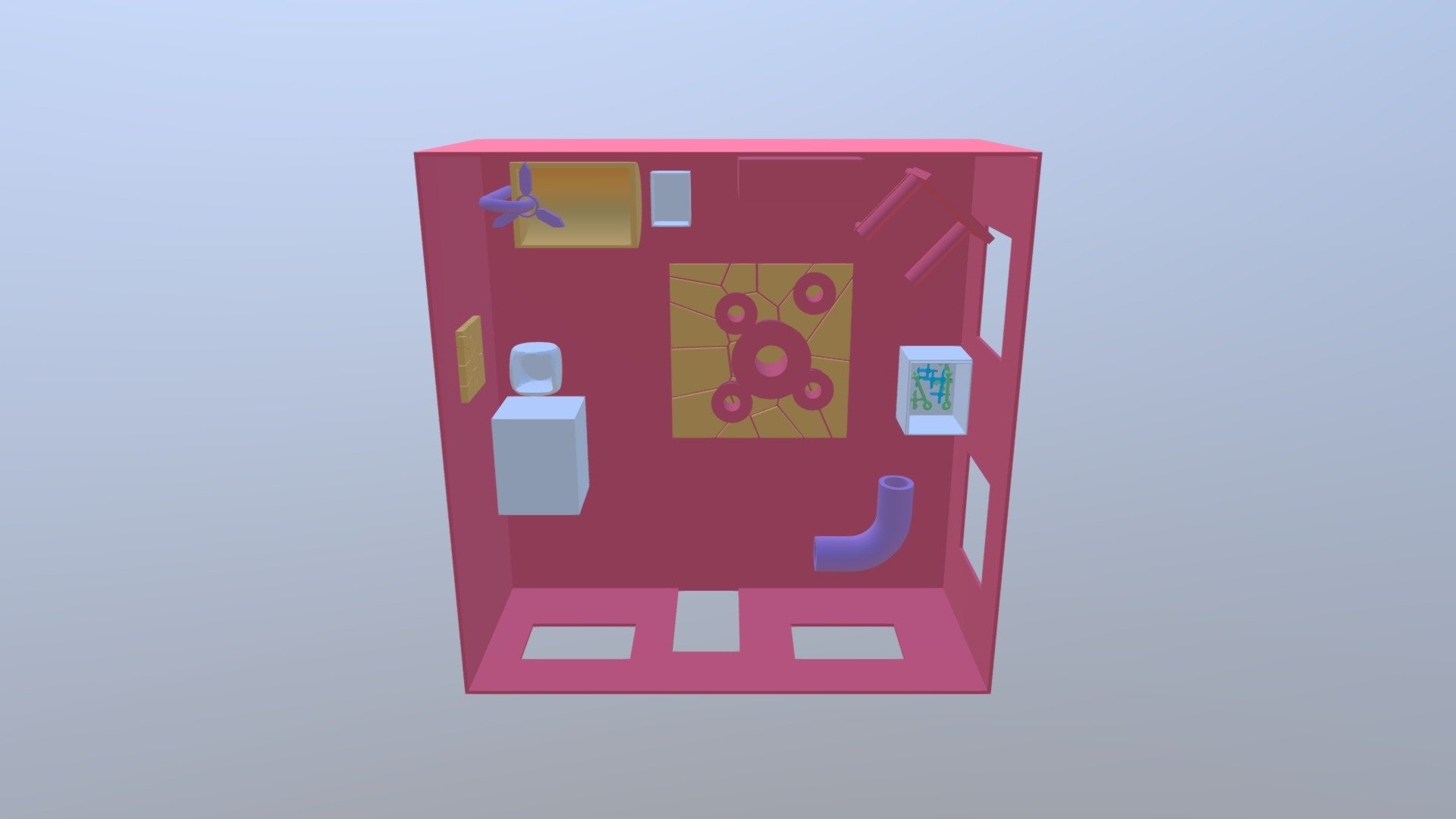 Nursery - 3D model by 00qverlord [249d0d3] - Sketchfab