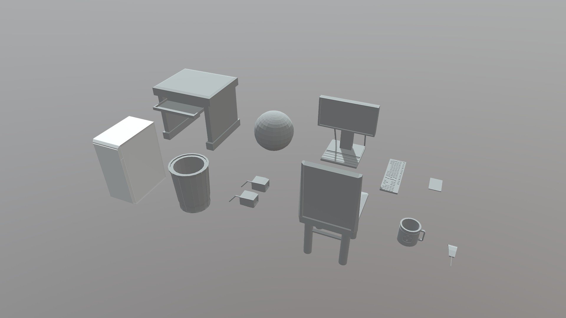 Props(PC Setup)! - Download Free 3D model by Natboy (@natboy_br ...