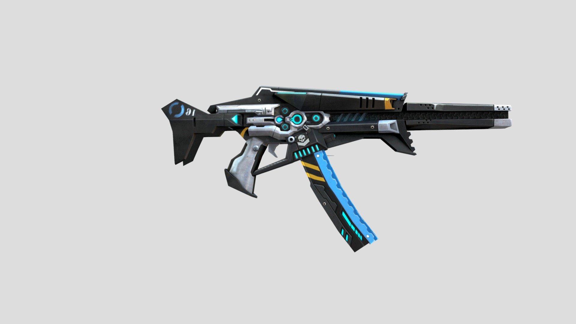 Mp5 Ice - 3D model by Long Nguyễn (@LongNguyen89) [24a0085] - Sketchfab
