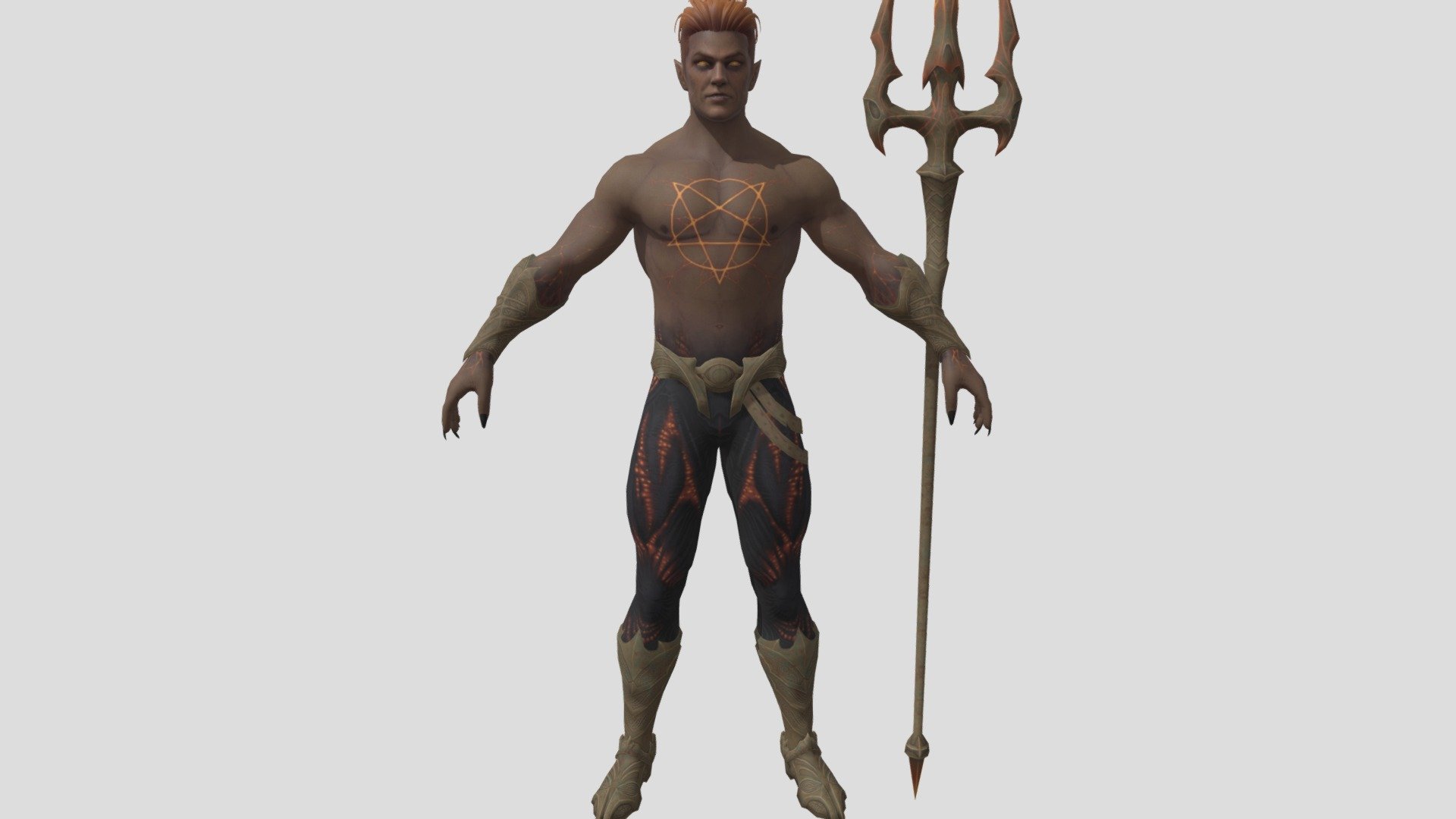 Hellstrom(Textured)(Rigged) - Download Free 3D model by 3D MODELS ...