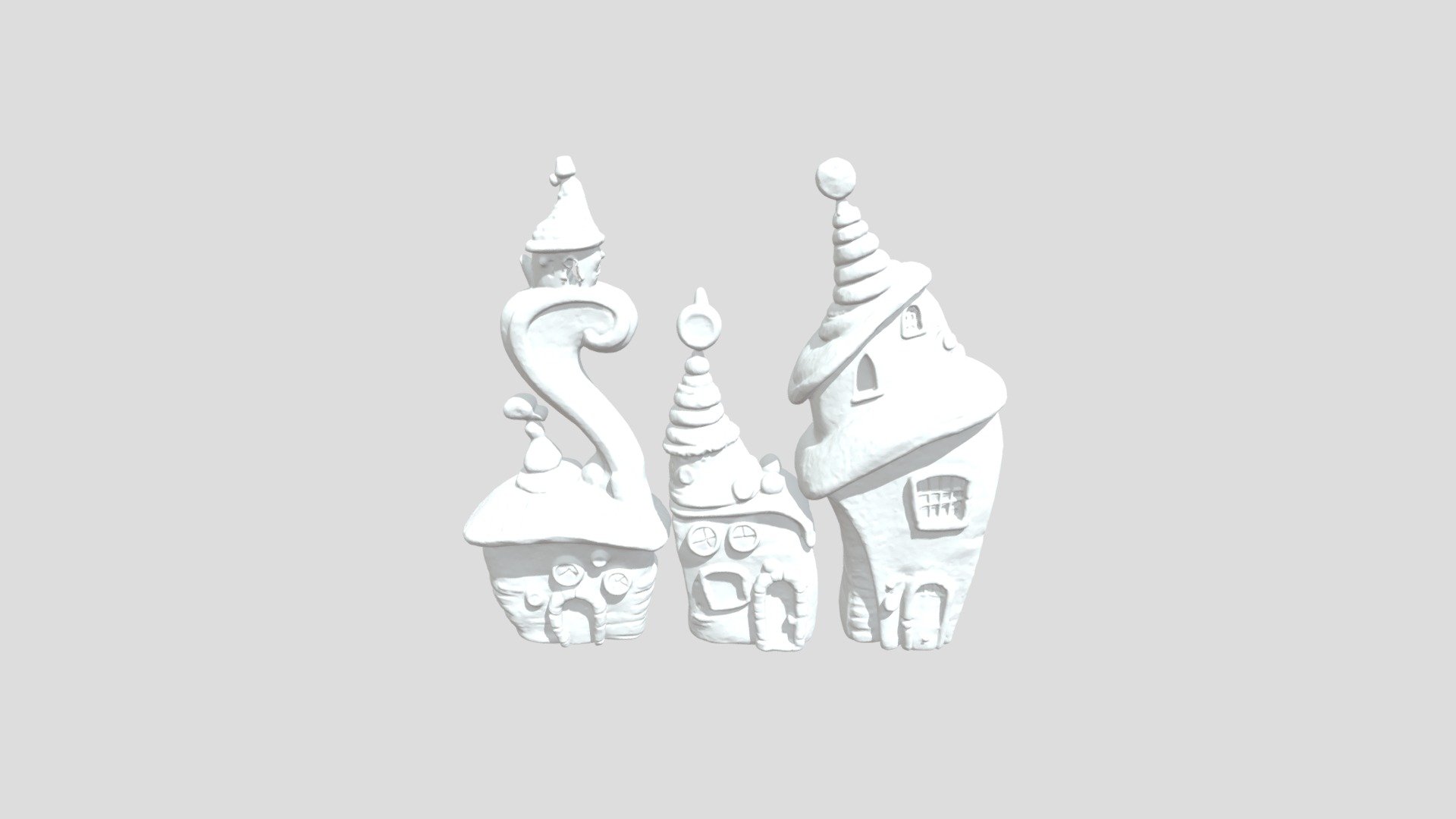 Whoville house - Download Free 3D model by RoyalBunni ...