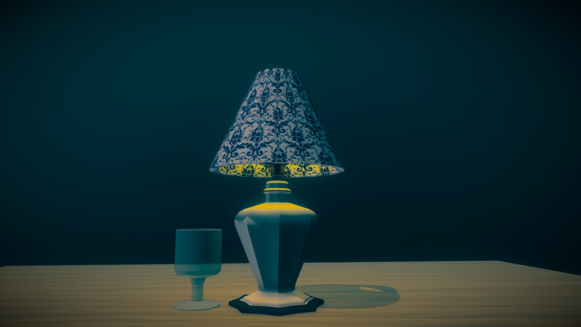 Table Lamp - 3D model by nymgard [24a0c4f] - Sketchfab