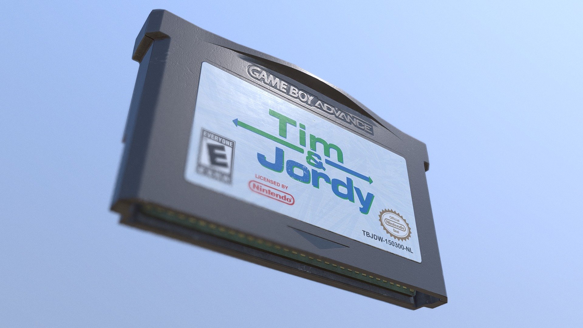 Gameboy advanced Cartridge - 3D model by TimBuhrs [24a21c3] - Sketchfab