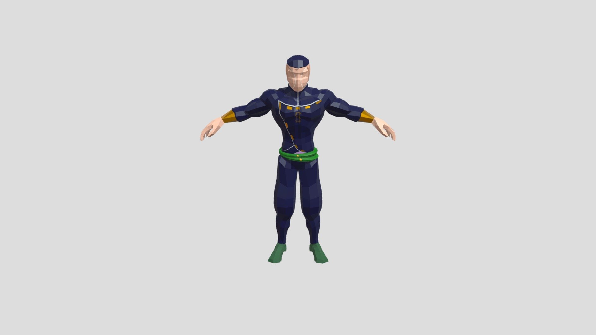 Okuyasu Nijimura Rig // JJBA - Download Free 3D model by SomeoneSae ...