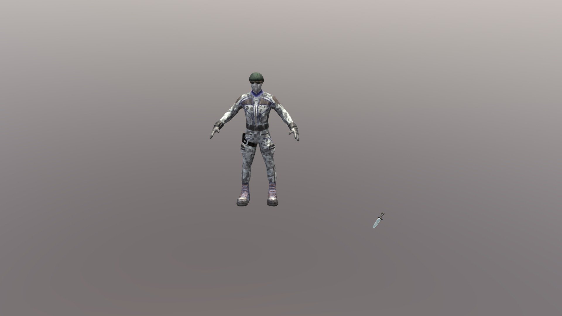 Military Character - 3D model by Losat [24a3614] - Sketchfab