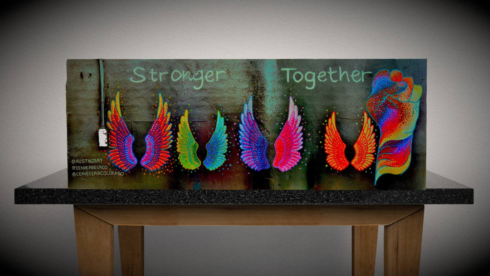 Stronger Together | Wall Mural (Photogrammetry) - Download Free 3D ...