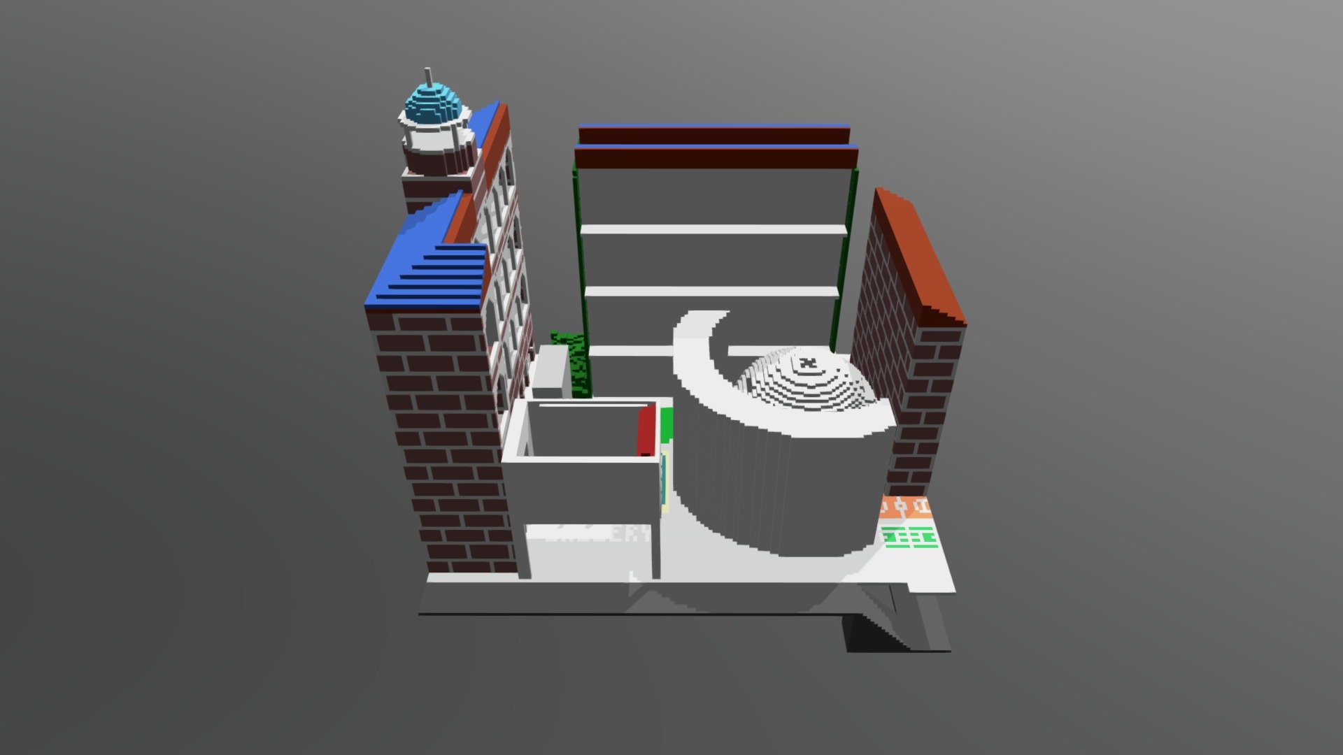 Ids Building - Download Free 3D model by njwlol [24a550a] - Sketchfab