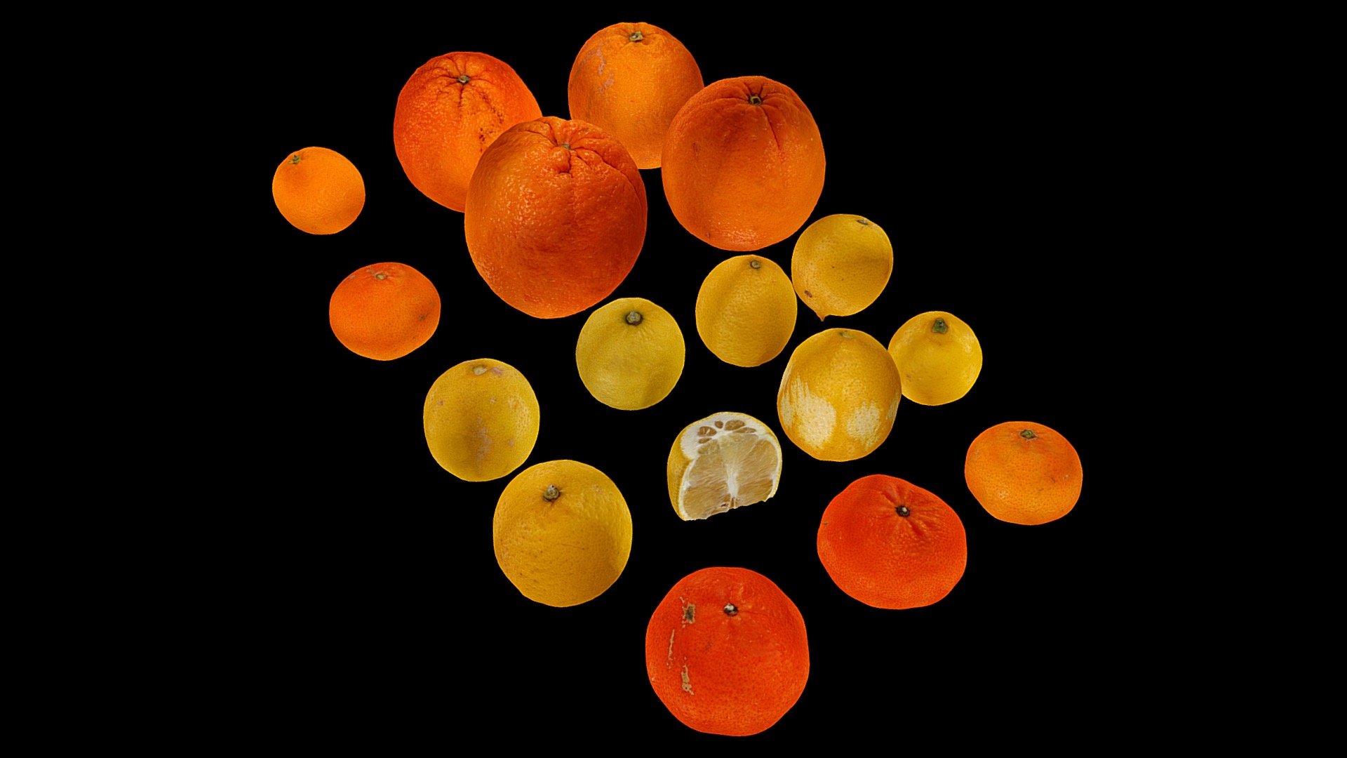 Citrus Pack (x17) - Buy Royalty Free 3D model by Andrei Alexandrescu ...
