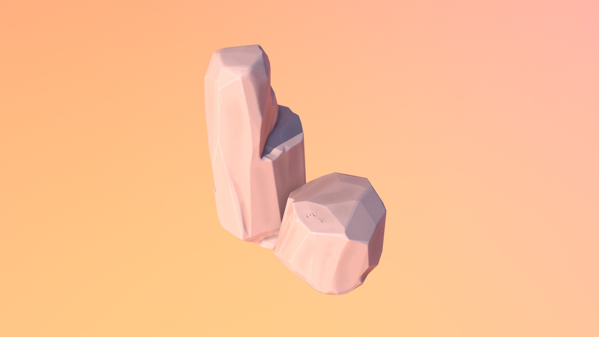 Low Poly Rocks - Buy Royalty Free 3D model by Matthew Sauder ...