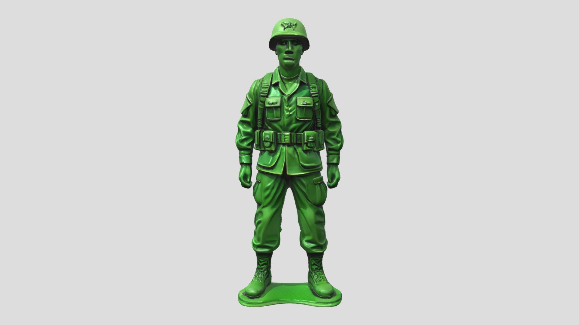 Army Men Green Soldier - Download Free 3D model by Mohammad Rajabloo ...