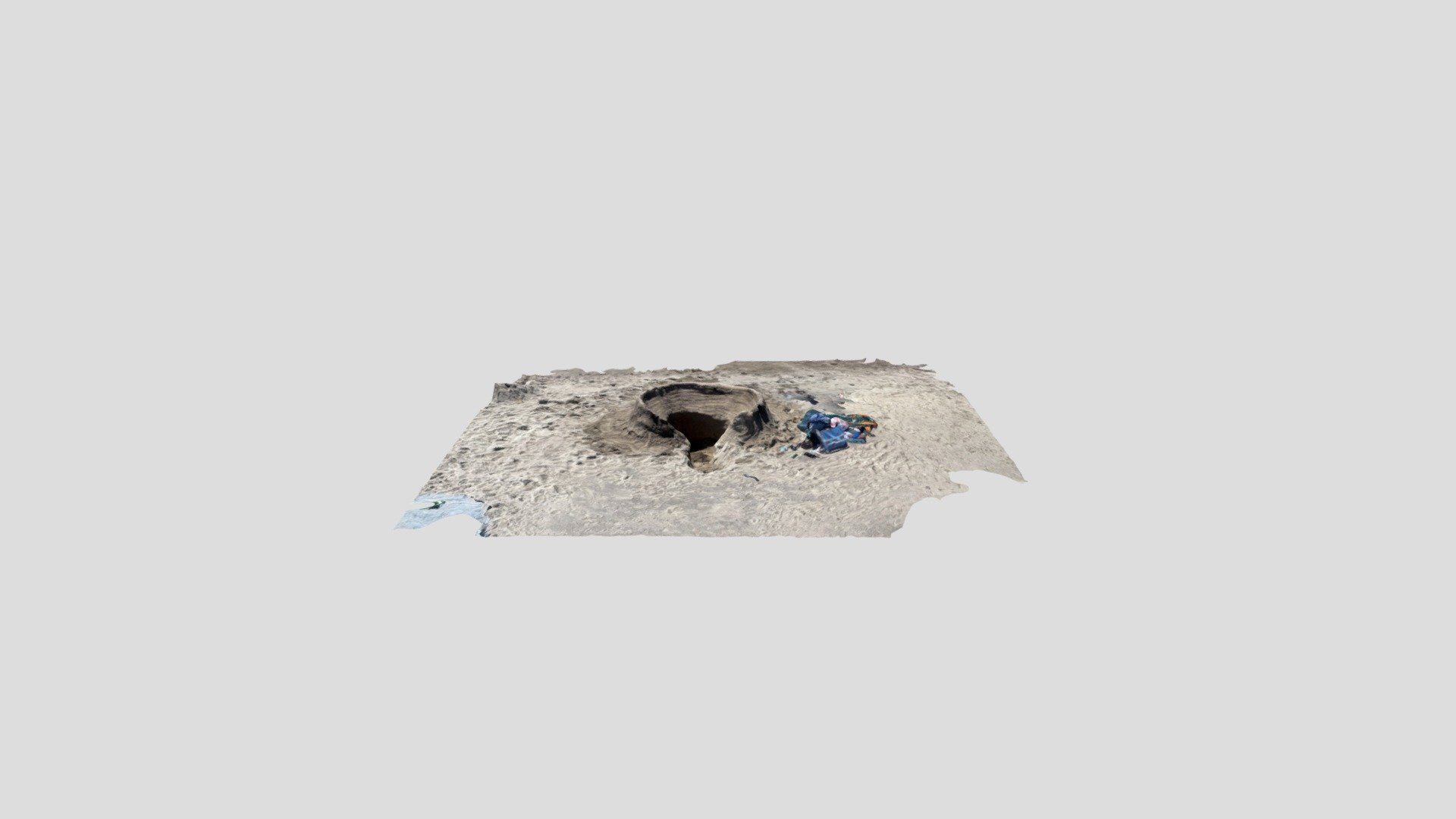 Beach fort - Download Free 3D model by Krushing [24ae756] - Sketchfab