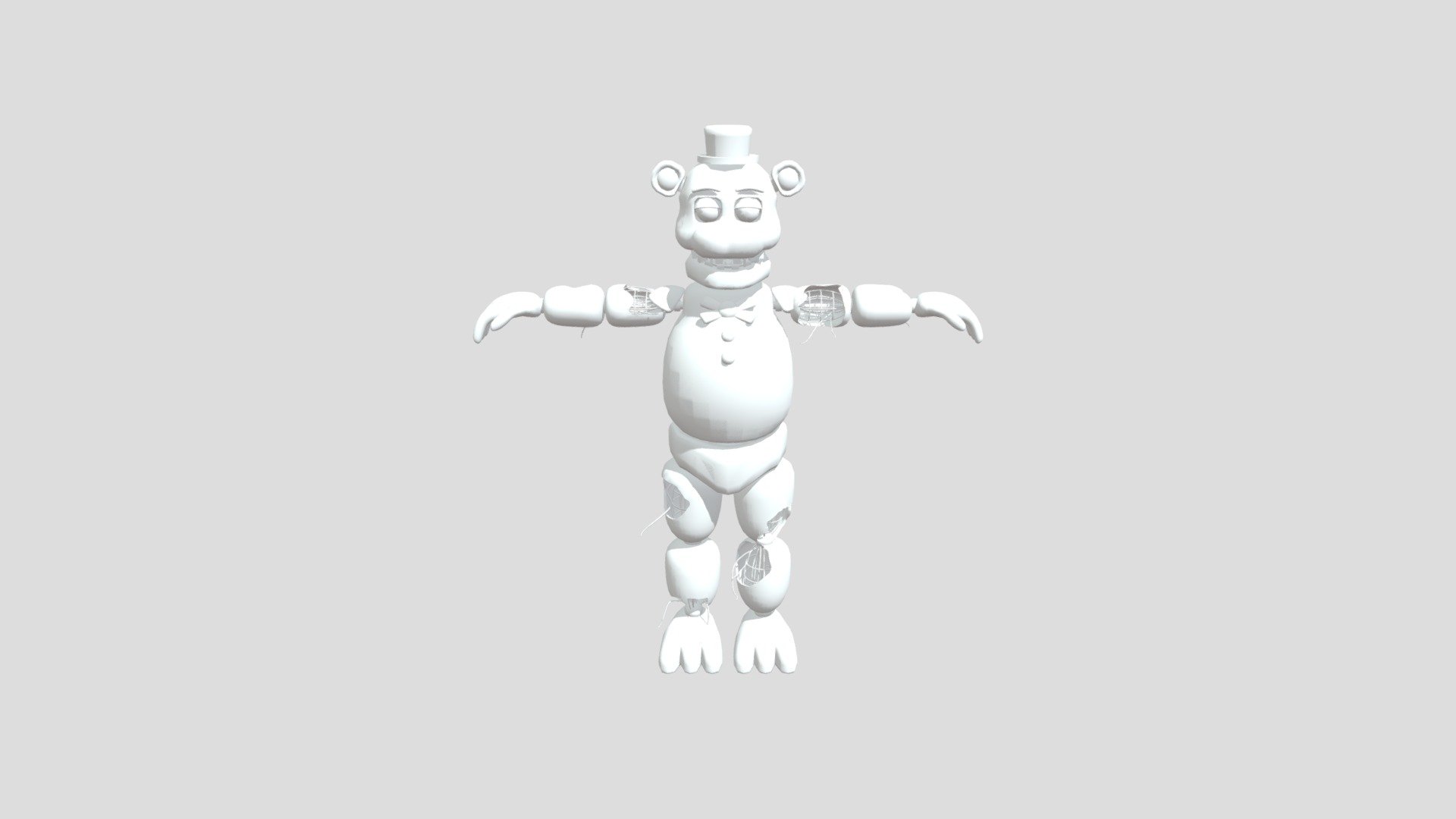 Freddy - Download Free 3D model by Omeister14 (@Omeister) [24afc52 ...