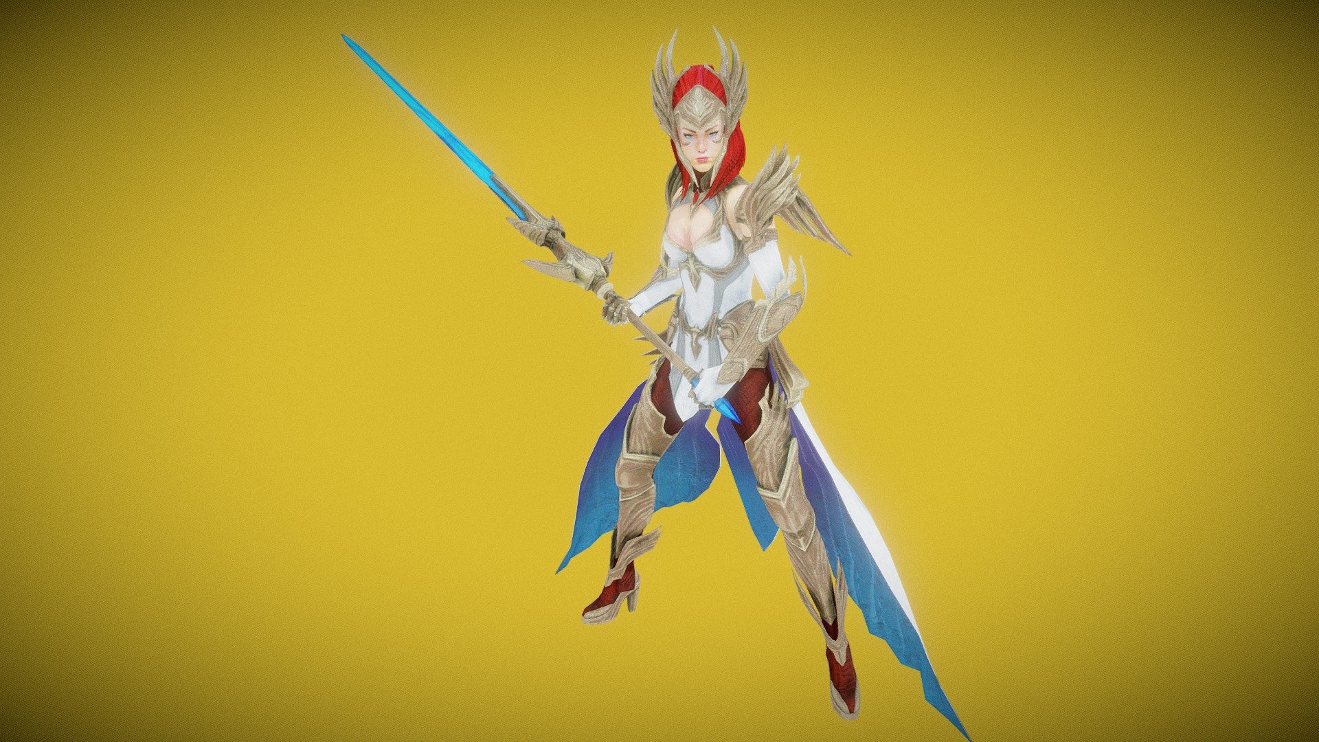 Lara wizard - Buy Royalty Free 3D model by Luna Studio (@StudioLuna) [24b0e02] - Sketchfab Store