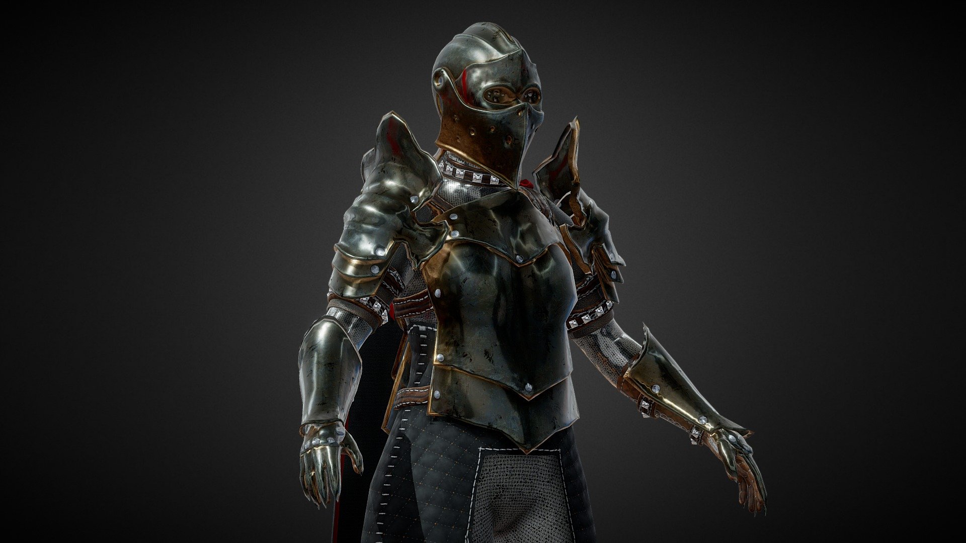 Sable Knight - Download Free 3D model by Blue Spirit (@Blue-Spirit ...