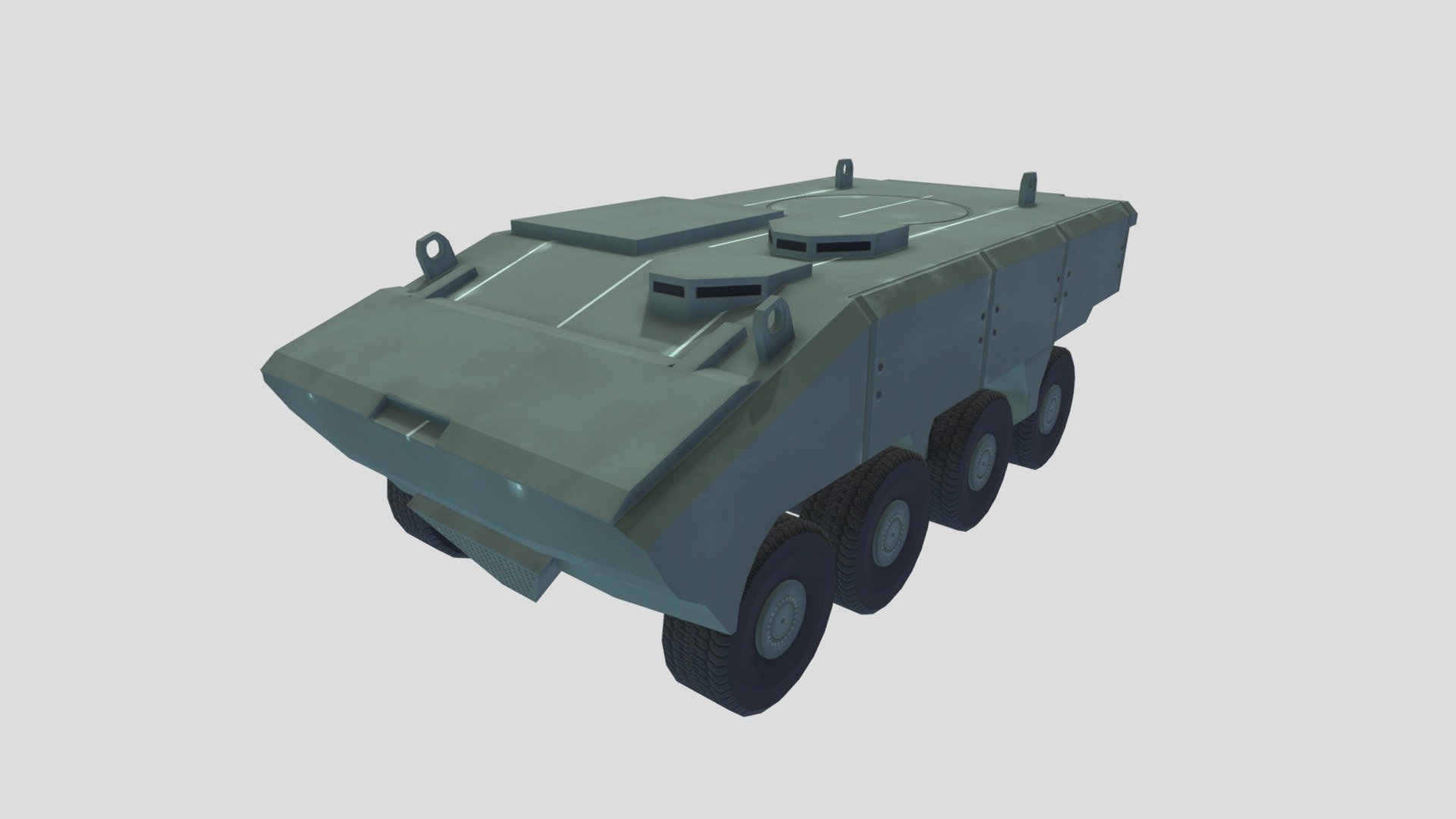 Terrex 8x8 Infantry Fighting Vehicle - 3D model by Ahmad Iqbal ...