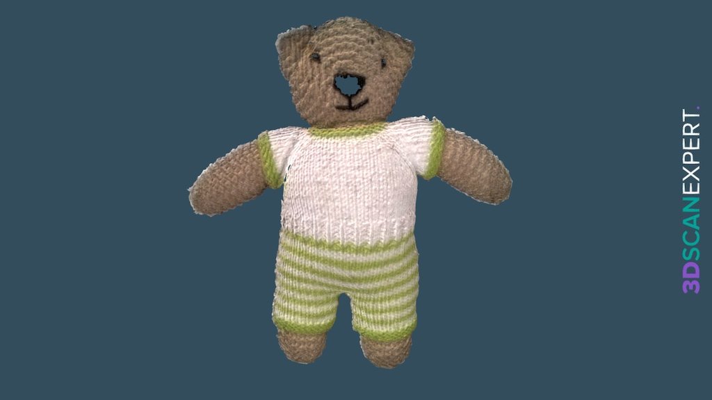 Teddy 180° — HP Sprout Review - 3D model by 3D Scan Expert ...