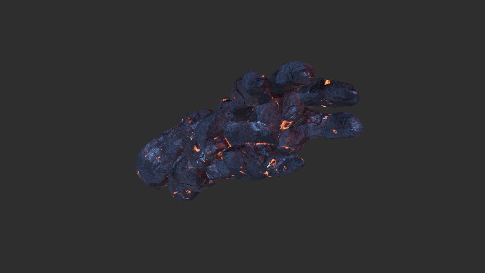 BAGA301 - Hand // Lava - 3D model by jackdowsonuk [24b2a74] - Sketchfab