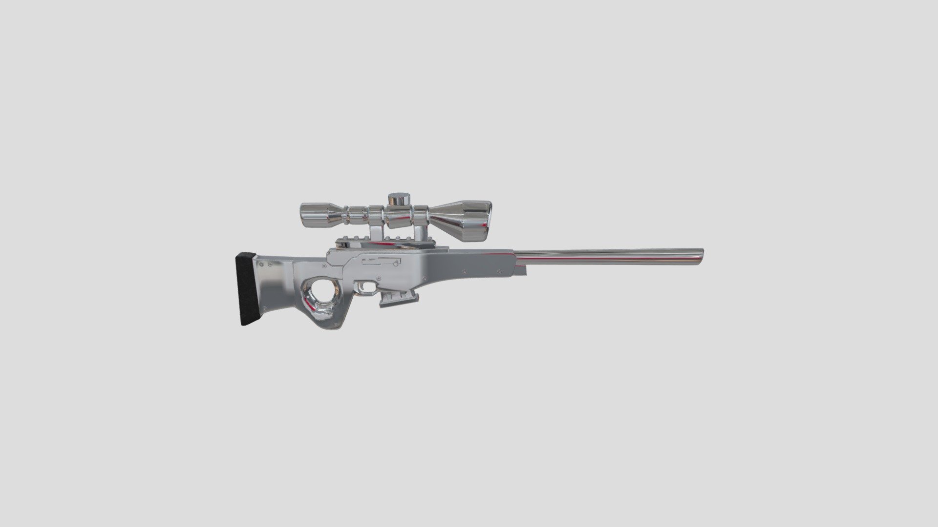Fortnite bolt-action rifle - 3D model by garryedits [24b315d] - Sketchfab