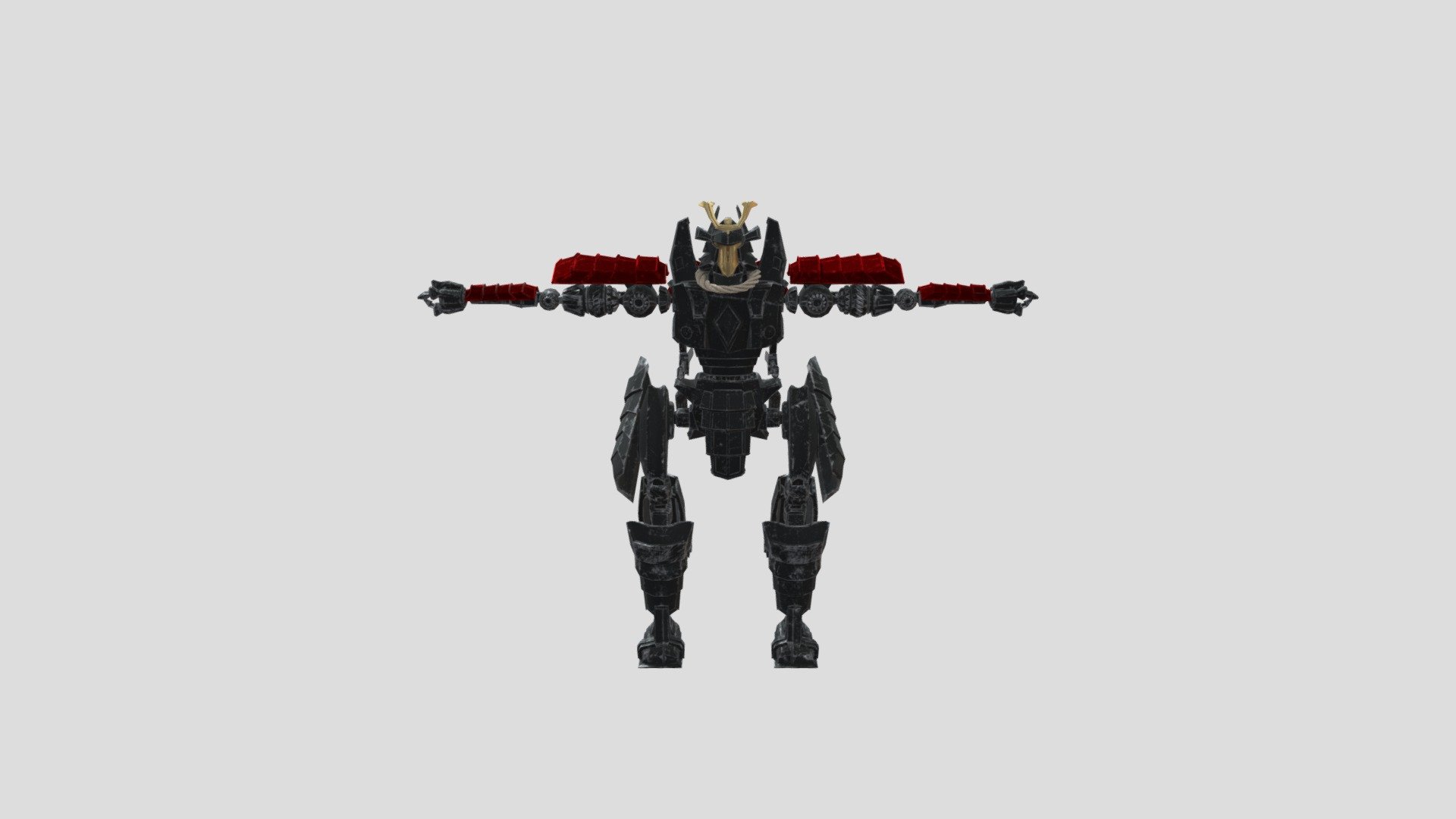 Samurai Mech Test - Download Free 3D model by grubera7566 [24b3441 ...