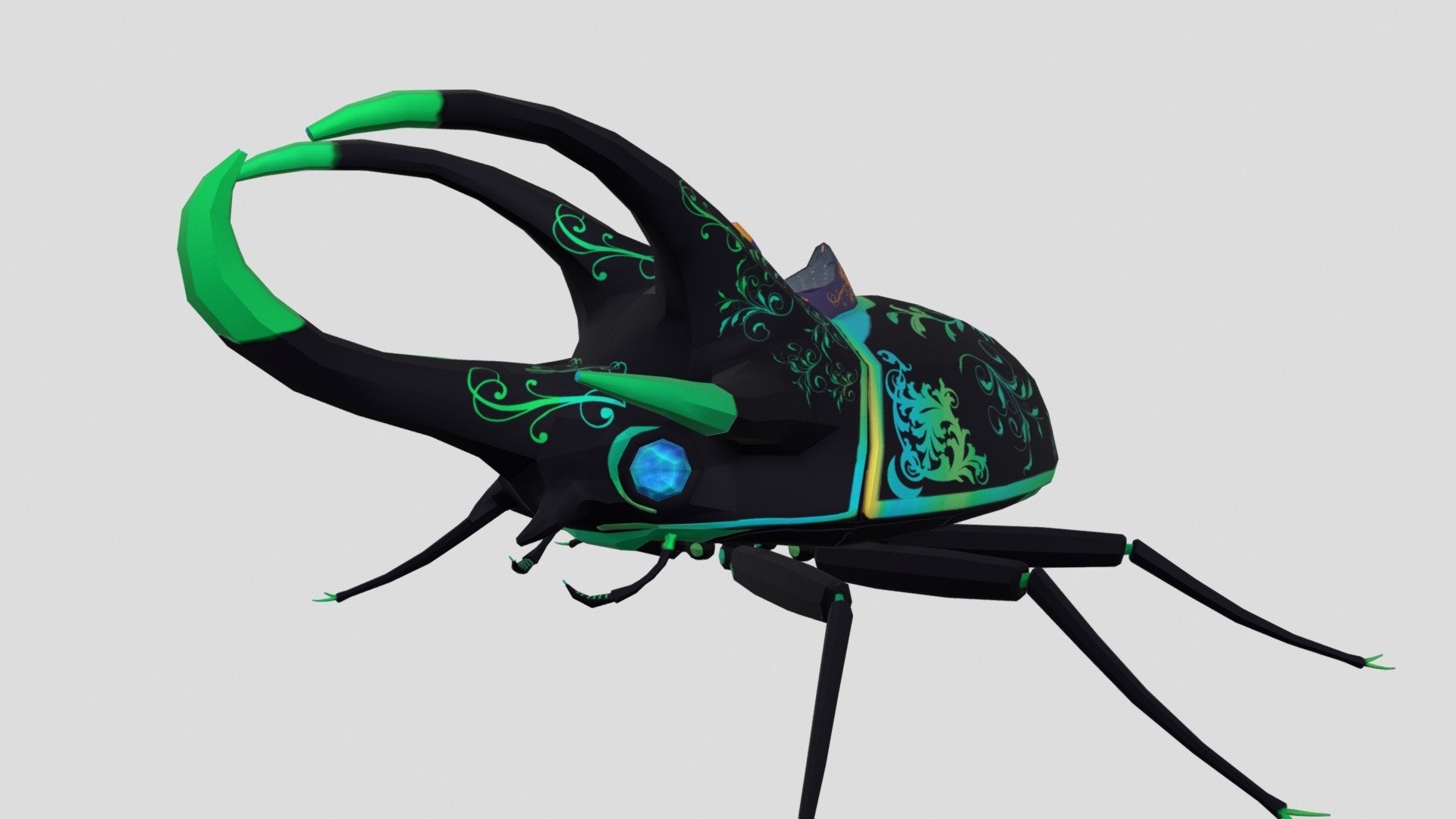 Beetle Stylized - Download Free 3D model by Daniel Roman (@bizarromed ...