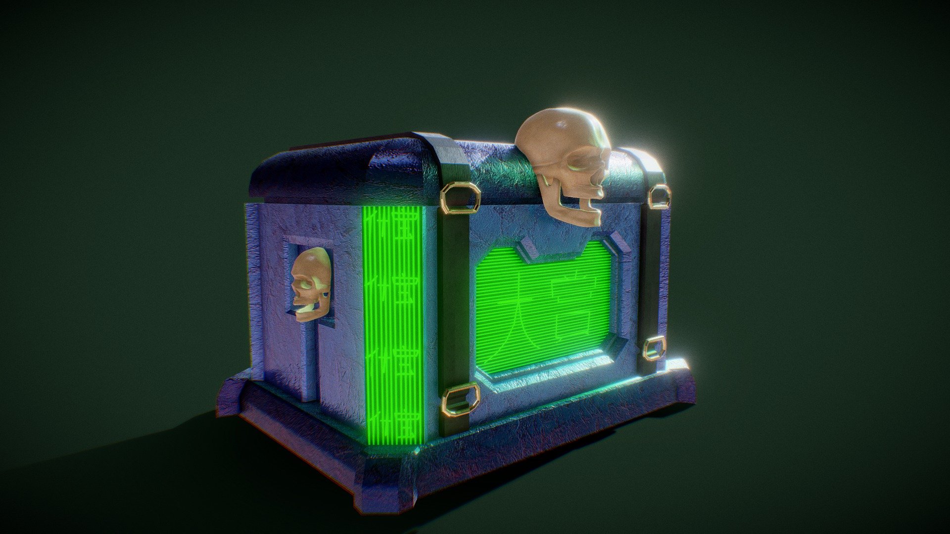 Cyberpunk chest concept - Buy Royalty Free 3D model by The Moyai ...