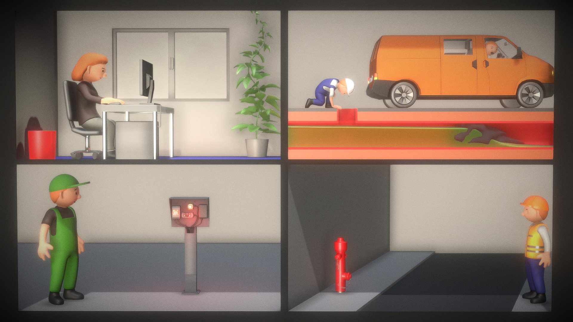 Video Project - Scene 2 (Test) - 3D model by VIS-All-3D (@VIS-All ...